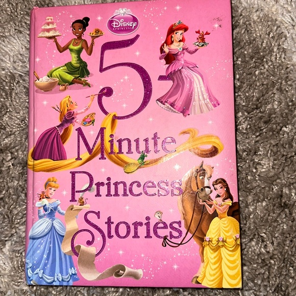 Disney | Other | Disney 5 Minute Princess Story Book | Poshmark
